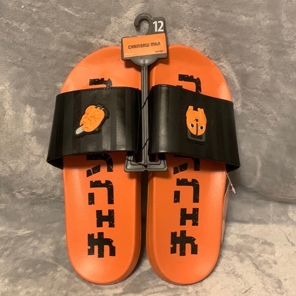 Ground Up | Shoes | Chainsaw Man Mens Sport Slide Sandals Size 2 | Poshmark